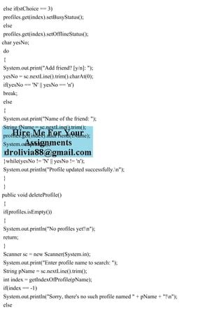 Java Question FacebookApp Main Jav Pdf