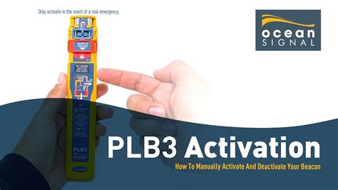 Rescueme Plb3 Activation Youtube