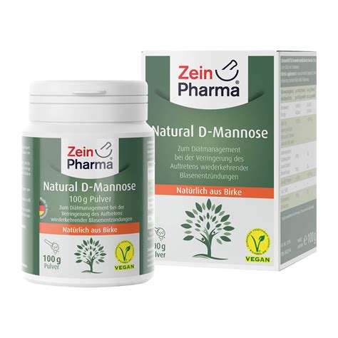 NATURAL D MANNOSE POWDER 100 G Arzneimittel Datenbank