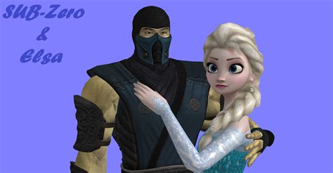 Sub Zero X Elsa By Texpool On Deviantart
