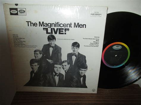 The Magnificent Men “live” Capitol Mono Void Vinyl Records