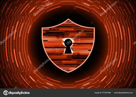 Cyber Circuit Future Technology Concept Background Stock Vector By