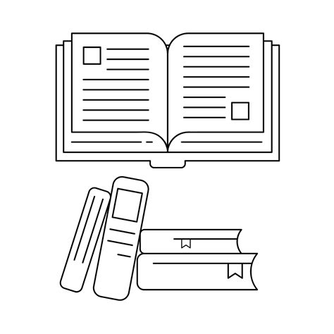 Free Book Outline Vector Template To Edit Online Free Book Outline Vector Template To Edit Online