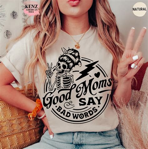 Gute Mütter sagen schlechte Worte svg PNG Gute Mütter svg Etsy de