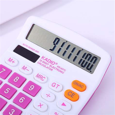 Colorful Electronic Desktop Calculator With Big Bu Vicedeal