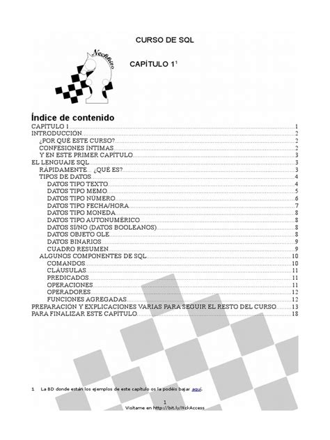 Sql01 Pdf Sql Recuperación De Información