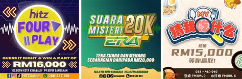Win Cash Prizes On Hitz Sabah Era Sabah And My Sabah From 14 March