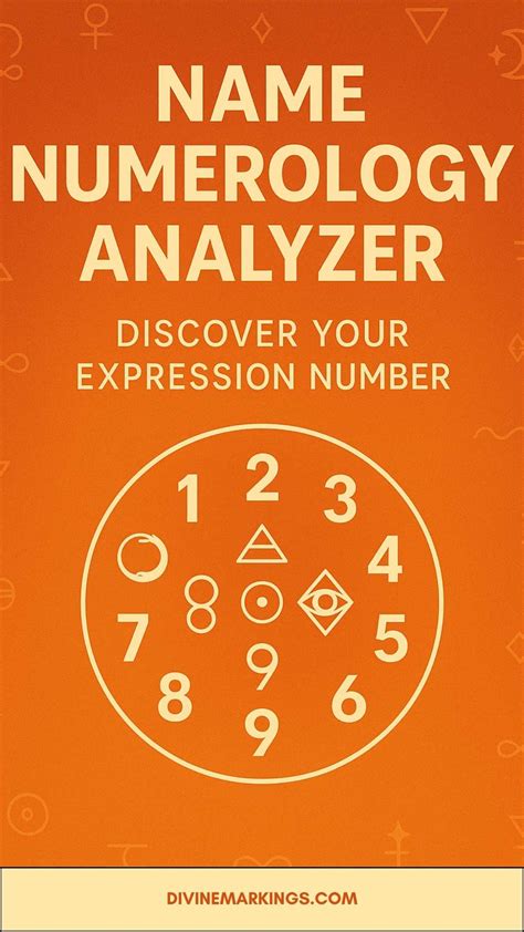 Name Numerology Analyzer Discover Your Expression Number