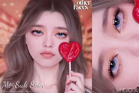 Second Life Marketplace Other Faces Mi Suk Shape Lel Evox Ceylon 40