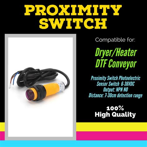 Jual Proximity Switch E3F DS30C4 Photoelectric Sensor Switch Sensor Bahan DTF Shopee Indonesia