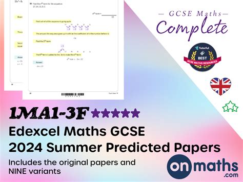 Post Paper 2 2024 June Edexcel Paper 3 Foundation Maths Gcse Predicted Paper Teaching Resources