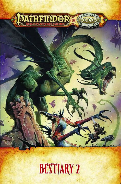 Pathfinder® For Savage Worlds Bestiary 2 Pinnacle Entertainment