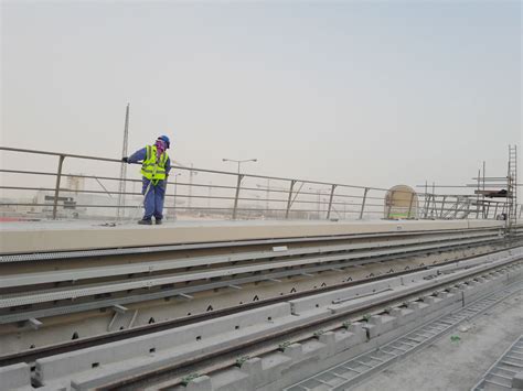 Q Rail Doha Metro Phase 01 Hbk Steel Fabrication Factory