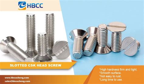 What Are The Flat Head Slotted Screws