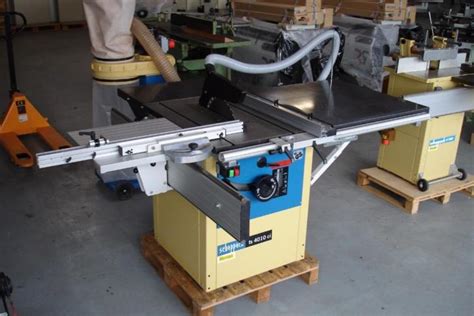 Zaagtafel Tafelcirkelzaag Machine Merk Scheppach Type Ts4010 Ci Veldpape Machines