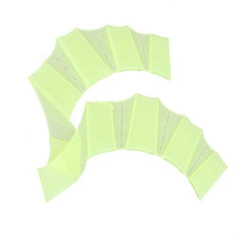 A Pair Of Silicone Assisted Swimming Webbed Paddle Grandado