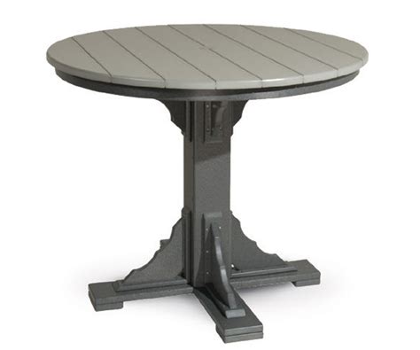 Round Pedestal Counter Table Ponvue Creations