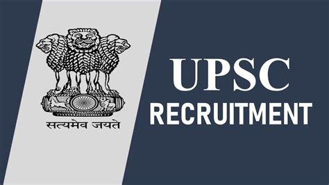 Upsc Recruitment 2023 For 70 Vacancies Monthly Pay Up To 208700