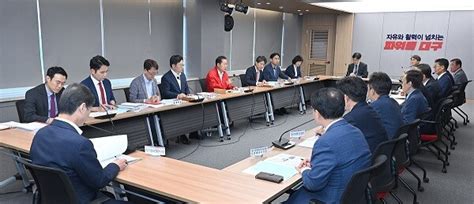 홍준표 대구시장 “대구경북 행정통합 속도감 있게 통합안 마련할 것” 일요신문