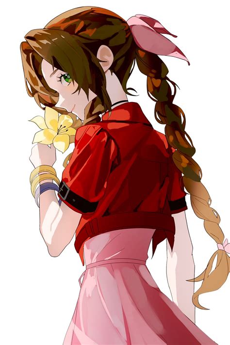 Aerith Gainsborough Final Fantasy And 2 More Drawn By Enjuclerith