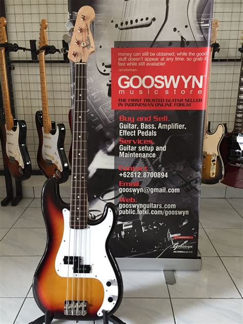Sold 2002 Fender Japan Exclusive Pb Std Precision Bass