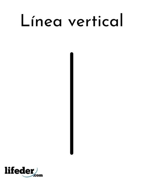 Línea vertical características y uso en matemáticas ejemplos