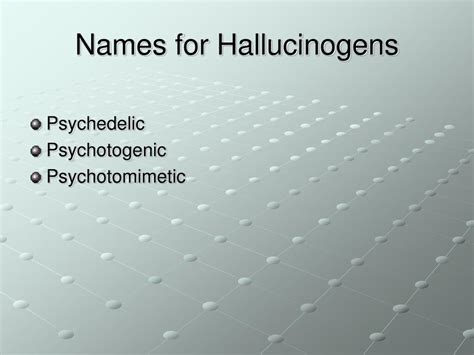 Ppt Hallucinogens Powerpoint Presentation Free Download Id162767