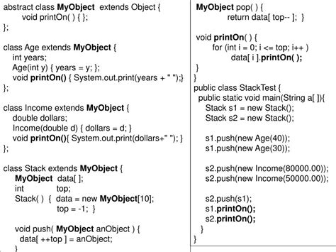 Ppt Implementation Java Classes And Objects Powerpoint Presentation Id 1411678