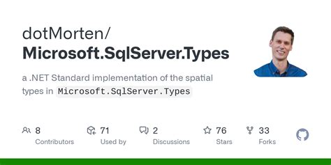 GitHub DotMorten Microsoft SqlServer Types A NET Standard Implementation Of The Spatial