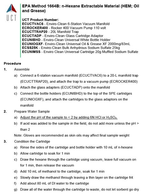 Test 2023 Uct Environmental Product Line Test United Chemical