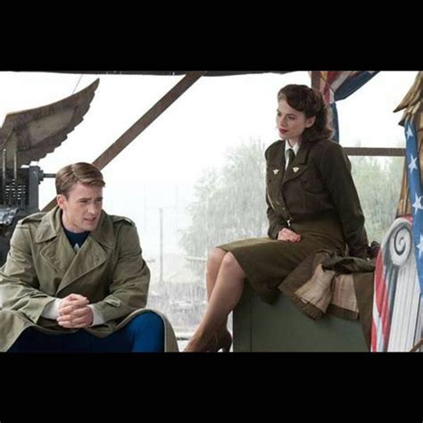 Marvels Superheroes On Instagram Steve And Peggy Steverogers