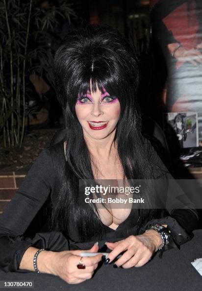 Cassandra Peterson Aka Elvira Mistress Of The Dark Attends The 2011