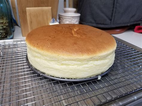I Made A Japanese Souffle Cheesecake Today Rbaking