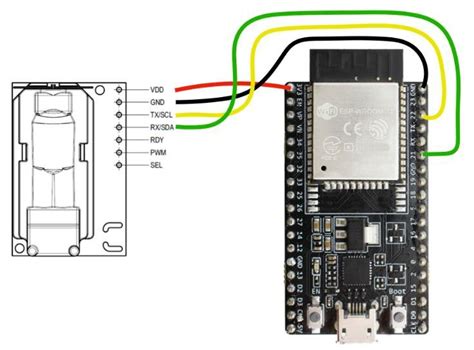 Scd30 Sensor Connection Diagram With The Mcu Download Scientific Diagram