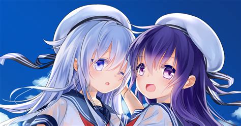 艦隊これくしょん 夏だ！水着だ！暁響だ！ 本原もかのイラスト Pixiv