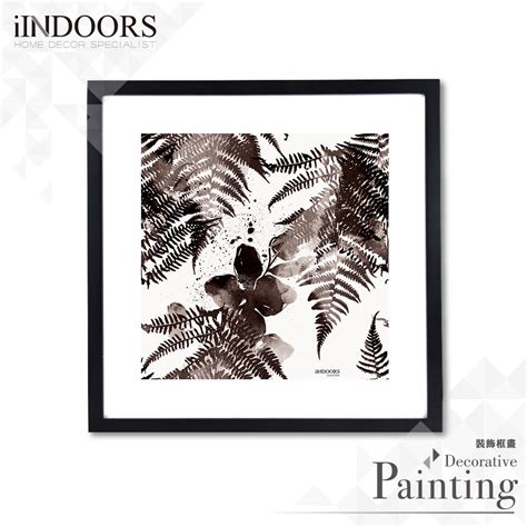 英倫家居 裝飾畫相框 北歐風 植物 43x43cm Loft 印象風格 室內設計 布置 擺設 畫框 照片牆 藝術裝飾 蝦皮購物