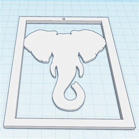 Download Free Stl File Elephant • 3d Printable Template ・ Cults