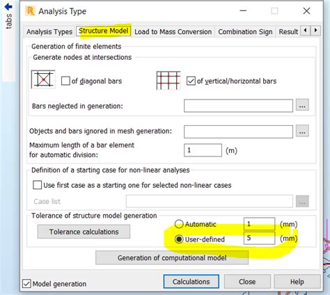 在 Robot Structural Analysis 中进行框架结构计算时发现“不稳定性 （类型 2）”