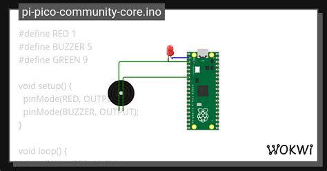 Led Buzzer Wokwi Esp32 Stm32 Arduino Simulator