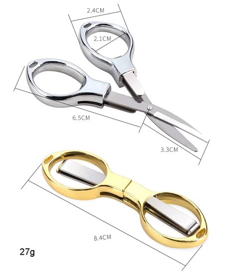 Multipurpose Folding Scissors Small Foldable Scissors Mini Portable