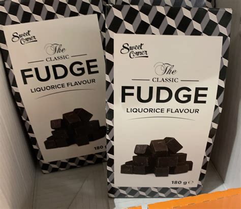 Sweet Corner The Classic Fudge Liquorice Flavour 180g
