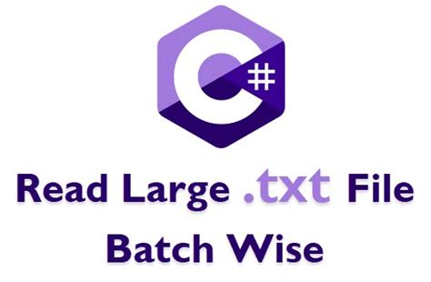 Read Large Text File Batch Wise Using C Codingvila