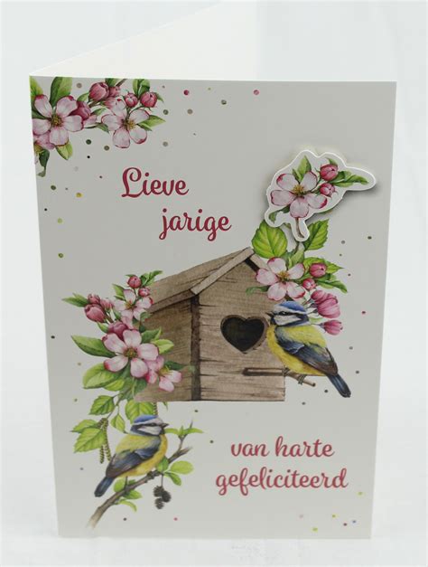 ADIOS Applicatiekaart Lieve Jarige Van Harte Gefeliciteerd