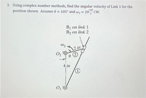 solved using complex number methods find the angular