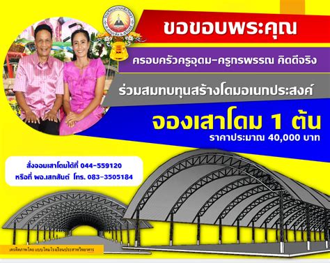 ขอขอบพระคุณ โรงเรียนกาบเชิงวิทยา จังหวัดสุรินทร์