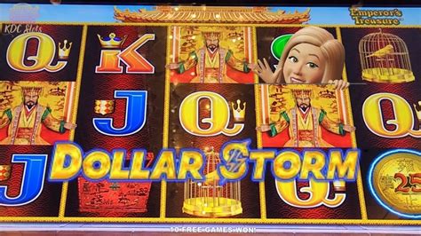 Live Slot Play On Dollar Storm Emperors Treasure How Many Bonuses Can