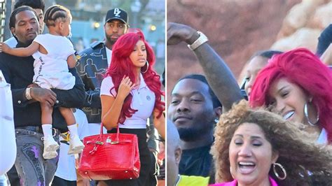 Cardi B And Offset Celebrate Waves 2nd Birthday With Trip To Disneyland