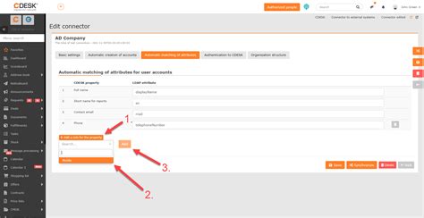 Active Directory LDAP Connector CDESK