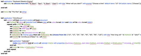 Adding A Time Picker And Doing Math On The Result Applescript Late