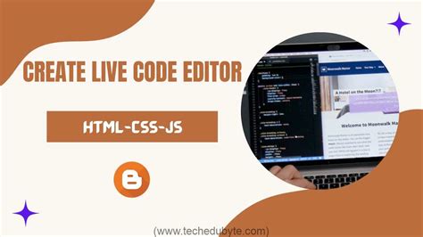 Comment Créer Des Outils Html Css Js Live Code Editor Sur Blogger